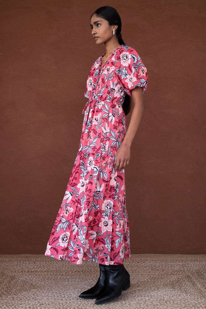 Poppy Dress Elisabetta Vine Rose – Banjanan